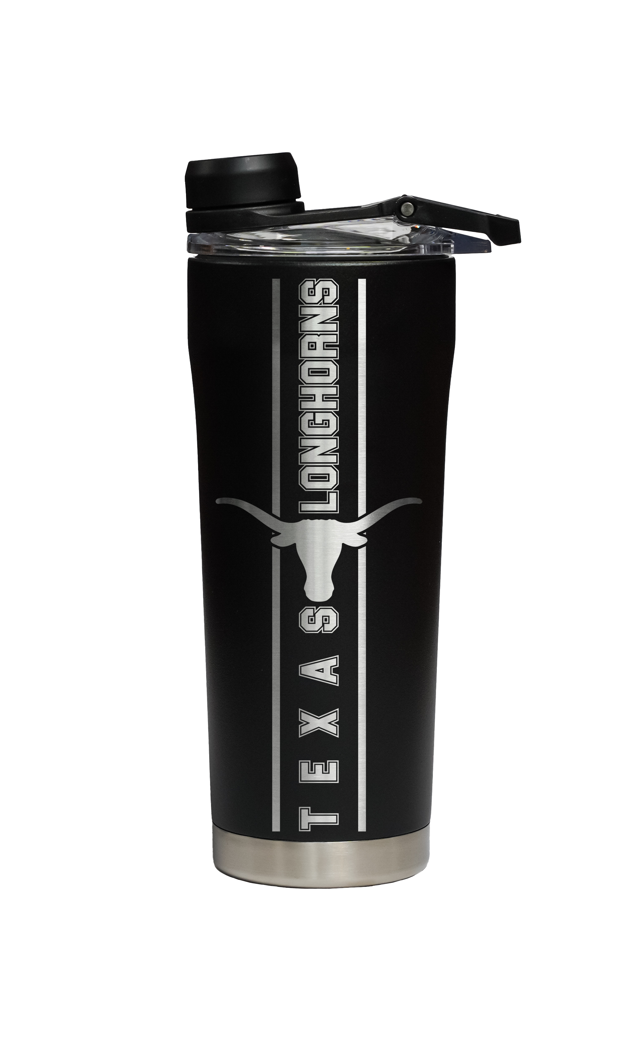 GameTime SideKicks - Texas Longhorns Etched Stainless Steel Shaker ...